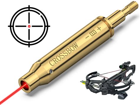 Midten Crossbow Bow Archery Red Laser Bore Sight For