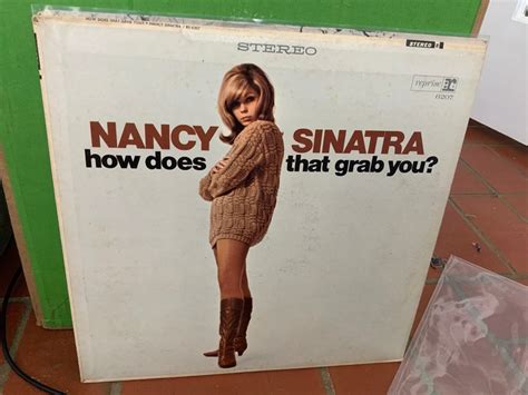 Nancy Sinatra Vinyl Record Album How Does That Grab You” Etsy