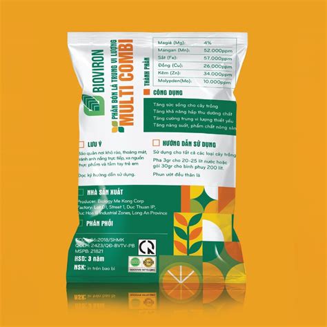 Phân Bón Lá Trung Vi Lượng Multi Combi Biomekong
