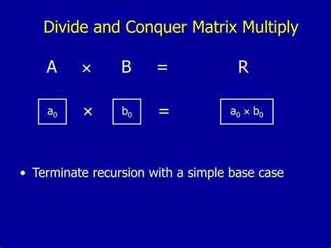 Ppt Recursion Unrolling For Divide And Conquer Programs Powerpoint