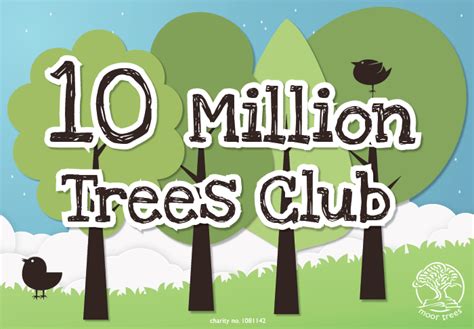 Moor Trees Launches 10 Million Trees Club Moor Trees