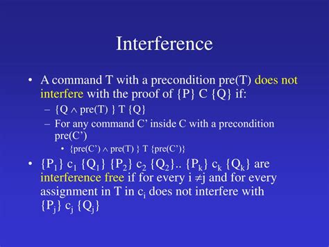 Ppt Programming Language Semantics Axiomatic Semantics Of Parallel