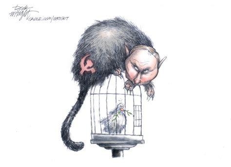 Political Cartoons From Dick Wright Light Wave