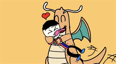 Dragonite Licks Ryan By Ryanrad122 On Deviantart