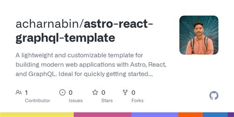 Github Acharnabinastro React Graphql Template