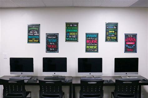Elementary Computer Lab Decoration Ideas