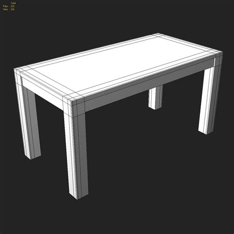 Table 3d Model 8 Max Fbx 3ds Free3d