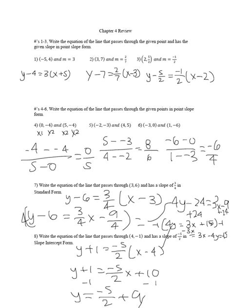 Chapter 4 Review Pdf