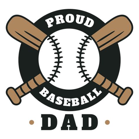 Proud Baseball Dad T Shirt Design Png And Svg Design For T Shirts