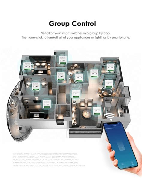 Smart Wifi Mini Switch 16a Smart Watt