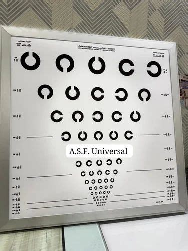 Alphabets Asf Logmar Landolt Cs Chart In Uttar Pradesh Metal At