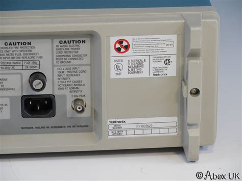 Tektronix 2221a 100mhz Analogue Digital Oscilloscope Dual Trace Tv