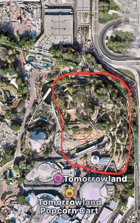 Disneyland Avatar Land Tomorrowland Map Micechat Micechat