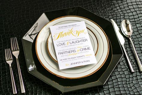 sweeping script reception thank you signs julie hanan design