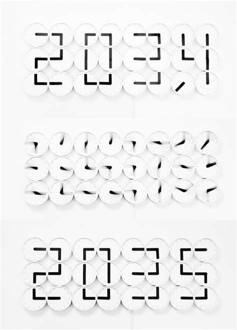 Digital Analog Dynamic Clock Design Designs Ideas On Dornob