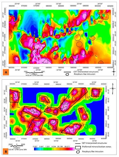Applied Sciences Free Full Text Detection Of Mineralization Zones Using Aeromagnetic Data