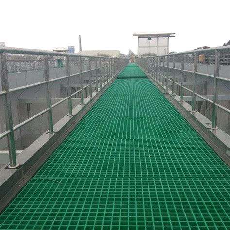 Durable Plastic Floor Grating Fiberglass Reinforced Panels