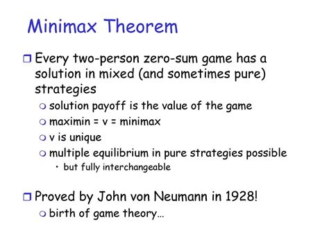 introduction to game theory ppt download