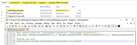 how to use jdbc bridge options system property for java commandline