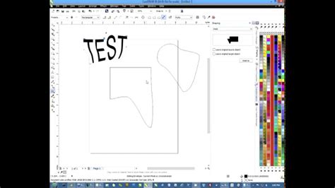 Using The Envelope Tool In Coreldraw Youtube