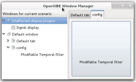 Special Features Modifiable Box Settings Openvibe