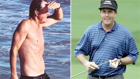 Golf Phil Mickelson Shows Off Dramatic Body Transformation
