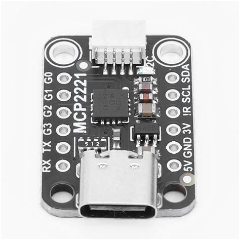 Mcp2221a Bảng mô đun USB sang GPIO ADC I2C đa năng cho Stemma QT Qwiic Shopee Việt Nam