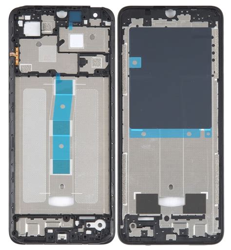 Lcd Frame Middle Chassis For Xiaomi Redmi 12c Black By