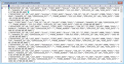 Import Data From Json Lines Jsonl Ndjson Ldjson File To Postgresql