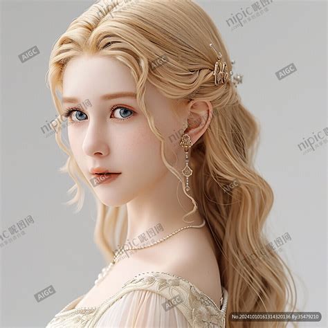 Ai创作图3d女娃 3d美女 写实少女 手绘金发公主 写实人物设计 手绘美女公主 卡通写实人物 公主人物素材 Cg美女 3d人物造型 写实美女 3d人物形象 写实手绘美女 3d人物设计 原创