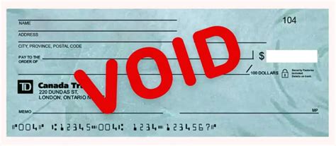 Td Sample Cheque How To Read And Get A Td Void Cheque In 2025
