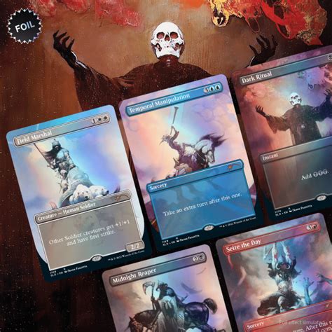 Magic The Gathering Mtg Secret Lair The Art Of Frank Frazetta Foil Dark