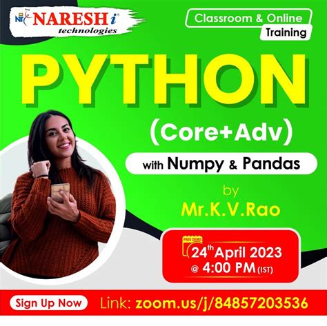 Naresh It On Linkedin Python Numpy Pandas Programming Sql