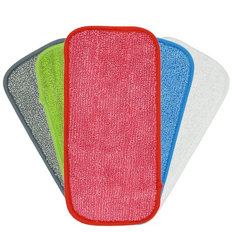 2pcs Microfiber Spray Mop Pads Replacement Rectangle Pads Cloth Mop