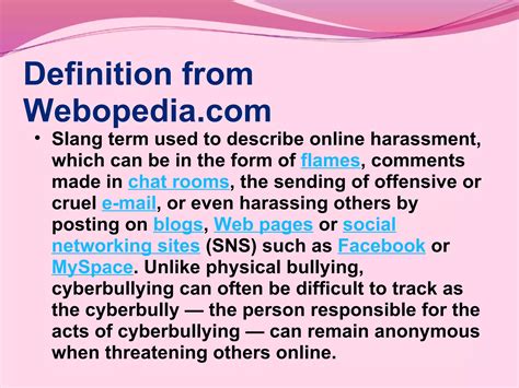What Is Cyberbullying Presentation Ppt