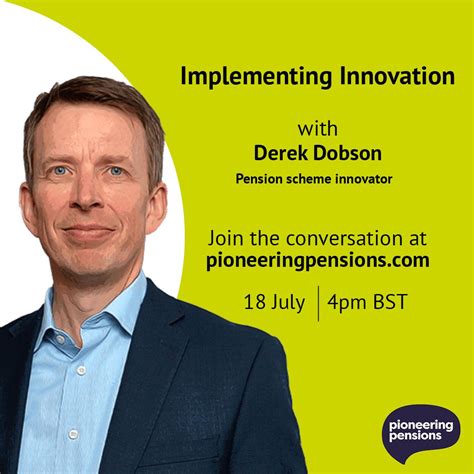 Derek W Dobson On Linkedin Retirementincome Pensions Innovation Dbplus
