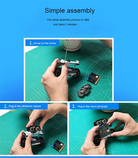 microbit robot kit programmable robot rc car app control web graphic program without microbit