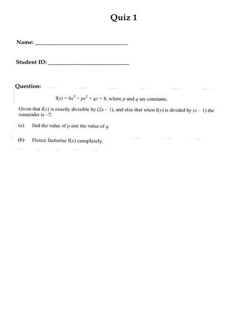 Polynomial Quiz S2 Pdf Polynomial Quiz S2 Pdf