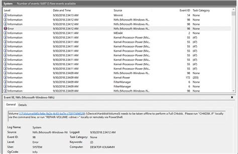 Disk Error But What Disk Solved Windows Forums