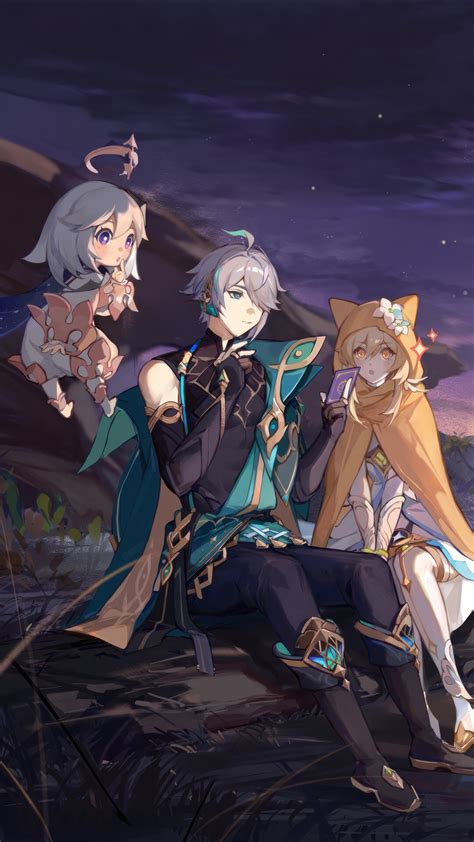 Genshin Impact Alhaitham Paimon Lumine Cyno Candace Dehya Hd Phone Wallpaper Rare Gallery