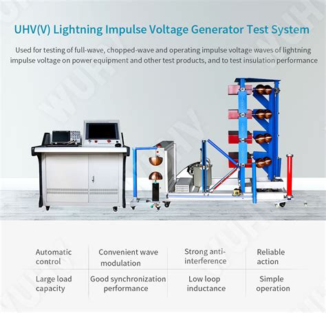 Lightning Impulse Voltage Generator Test Equipment Wuhan Uhv