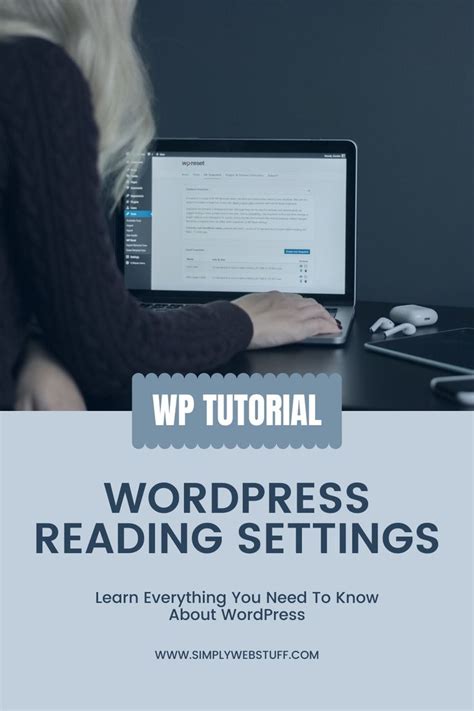 Wordpress Reading Settings Reading Setting Reading Need To Know