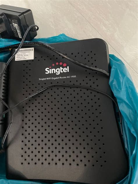 singtel wireless router optical network terminal computers and tech parts and accessories