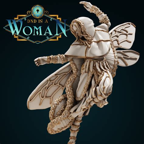 Dnd Miniature Fairy Pixie Warlock Miniature For Dungeons And Dragons