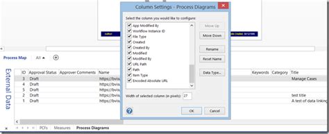 Making Unused Data Linked Sharepoint Columns In Visio Invisible Automatically Bvisual