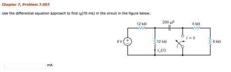 Solved Chapter Problem Circuit Solution Find The Chegg