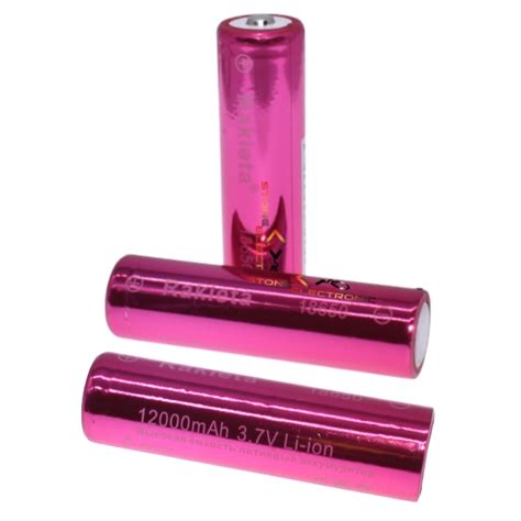 Set 3 Acumulatori Rakieta, Stone, Model 18650, 3.7v, 12000mAh, Li-ion ...