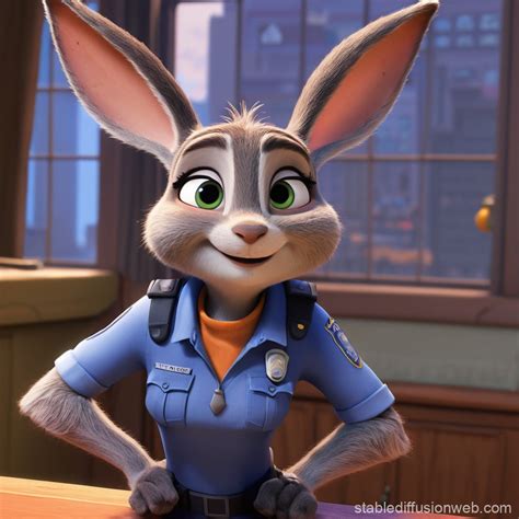 Judy Hopps Na Praia Prompts Stable Diffusion Online