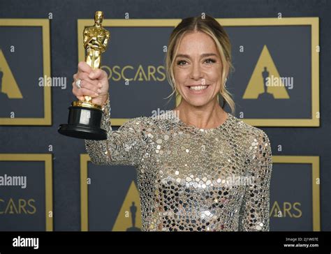Los Angeles Usa 27th Mar 2022 Sian Heder Winner Of The Oscar For