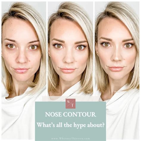 The Magic Of Nose Contouring Whitney Thiessen